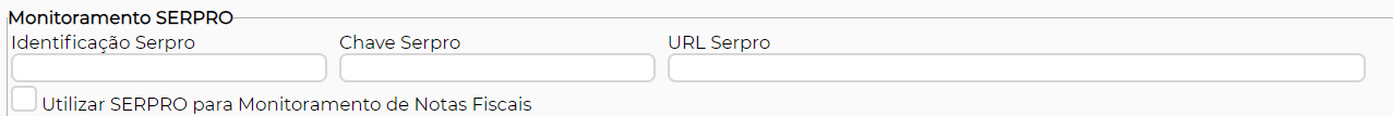 Configuração Monitoramento NFe – SERPRO – Orderby